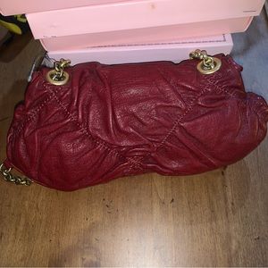 Juicy Couture | Bags | Retro Juicy Couture Dark Red Patent Leather ...